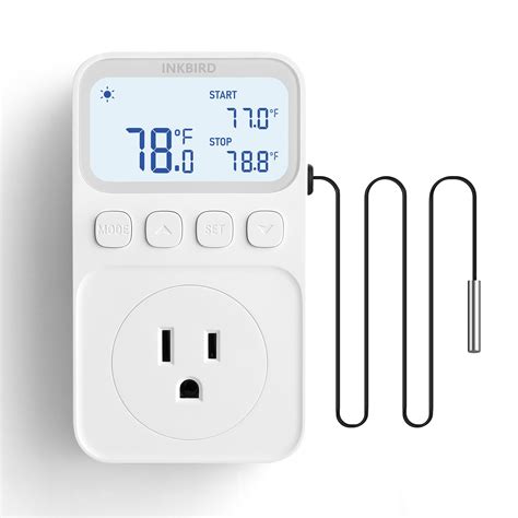 Inkbird Temperature Controller W 3 Set Modes And Backlit Display C216t