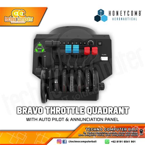 Honeycomb Aeronautical Bravo Throttle Quadrant