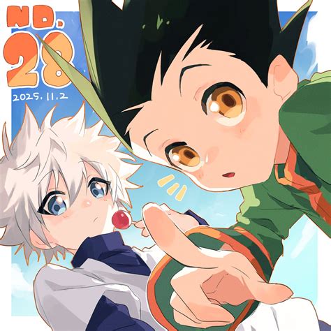 Killua Zoldyck And Gon Freecss Hunter X Hunter Drawn By Beer611gold