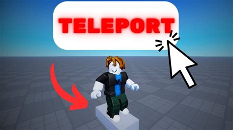 How To Make A Teleporter In Roblox Studio YouTube