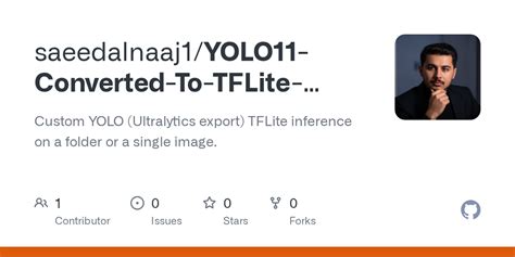 Github Saeedalnaaj1yolo11 Converted To Tflite Aka Litert Inference