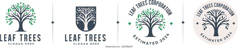 Tree Service Logo Vector Royalty Free Images Stock Photos Pictures Shutterstock
