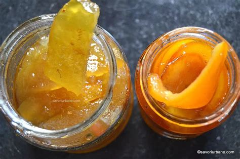 Coji De Portocala Si Lamaie Confiate Reteta De Dulceata De Coji De