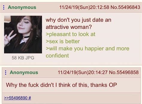 Anon Asks A Provocative Question Rgreentext