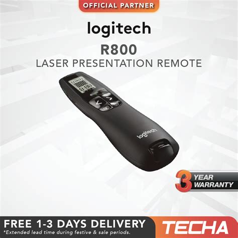 Logitech R800 Laser Presentation Remote Shopee Singapore