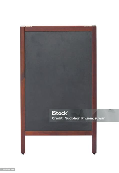 특별 메뉴 발표 게시판 빈 흑백 및 화이트보드 거리 스탠드 모형은 흰색 배경에 격리되어 있습니다 메뉴 레스토랑과 카페 환영 이젤을 위한 칠판 포장 메뉴 랙 0명에 대한 스톡