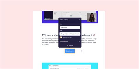 How To Add Buttons In Stories And Campaigns Help Section