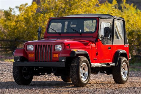 No Reserve 32k Mile 1987 Jeep Wrangler 5 Speed For Sale On Bat