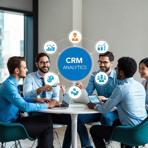 Professional Crm Image With Advanced Software Interface Premium Ai Generated Image