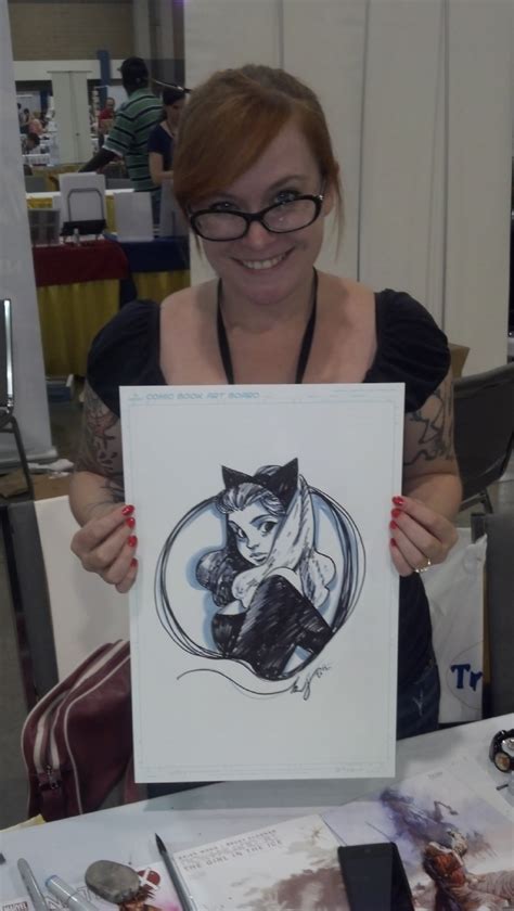 Catwoman By Becky Cloonan 2012 In Anthony Fs Catwoman Faces Comic Art