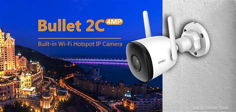 IMOU Bullet 2C 4MP IP Wifi hd 4MP (QHD) Outdoor Surveillance Camera