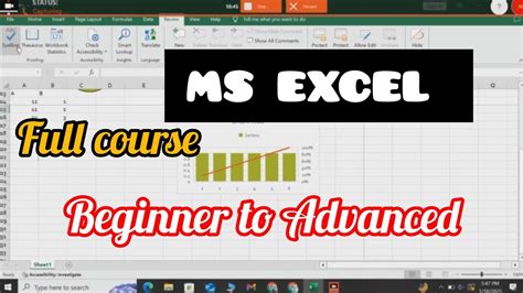 Ms Excel Full Course For Beginnersstep By Step Guide Youtube