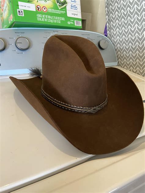 I Put A Gus Crease And A New Band On My Newold Resistol Rcowboyhats