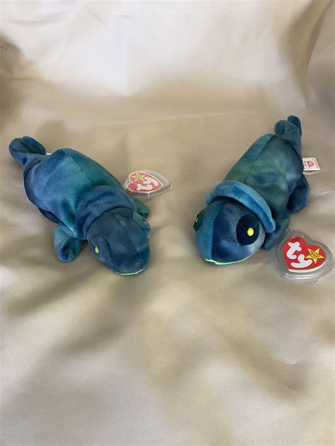 Ty Rainbow Ultra Rare Indonesian Initial Issue Mfg Oddity Dual Tush