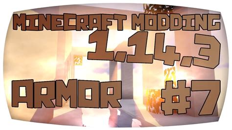 Minecraft Modding 1 14 3 7 Rüstung [4k Deutsch] Youtube
