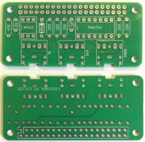 raspberry pi zero midi pcb build guide simple diy electronic music