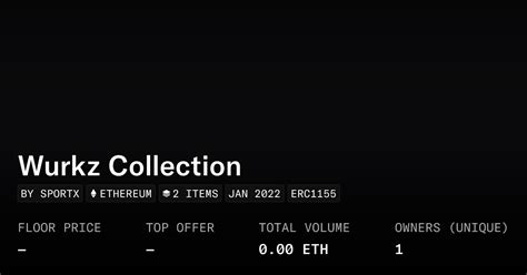 Wurkz Collection Collection Opensea