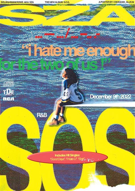 Sza Sos Aesthetic Vintage Album Poster Poster Stampa Poster Leggende