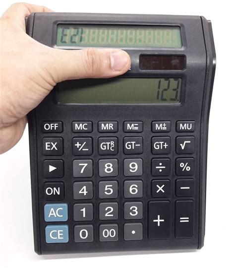 Twin Display Business Calculator Large Hobbies And Toys Stationary And Craft Stationery And School