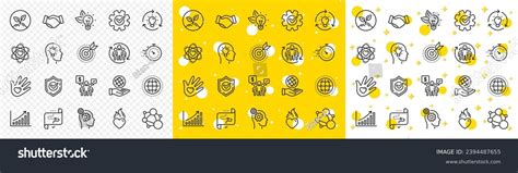 Integrity Target Purpose Strategy Core Values Stock Vector Royalty Free 2394487655 Shutterstock