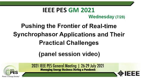 Pushing The Frontier Of Real Time Synchrophasor Applications And Their