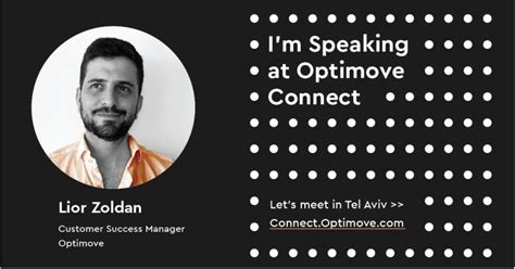 Lior Zoldan On Linkedin Optimoveconnect Speakeratoptimove
