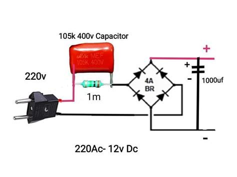 Simple Electronic Circuit Diagram