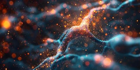 A dynamic visualization of a neural network exploring mental complexity and connectivity Concept ...