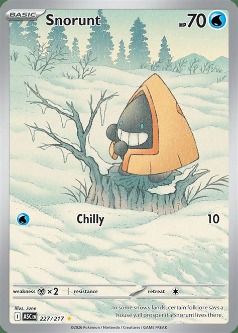 Snorunt Me2pt5 227 Pokemoncard