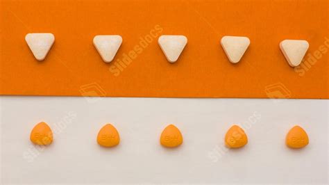 Yellow Health Medical Drug Vitamins Pill Powerpoint Background For Free