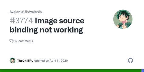 Image Source Binding Not Working Issue AvaloniaUI Avalonia GitHub