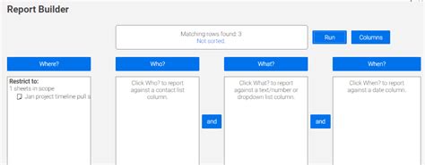 report not pulling all sheet rows w linked cells — smartsheet community