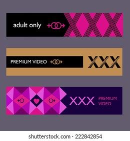 Xxx Banner Vector Illustration Stock Vector Royalty Free Shutterstock