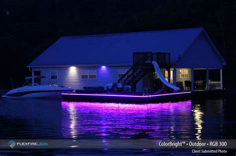 Dock Lighting With LED Strip Lights Flexfire LEDs Blog