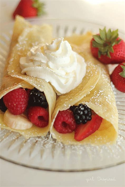 Breakfast Crepes Recipe Girl Inspired