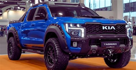 New 2026 Kia Tasman Pickup Truck Attrective Design High Tech Features