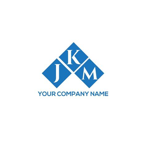 Jkm Letter Design Jkm Letter Logo Design Sobre Fondo Blanco Concepto De Logotipo De Letra De