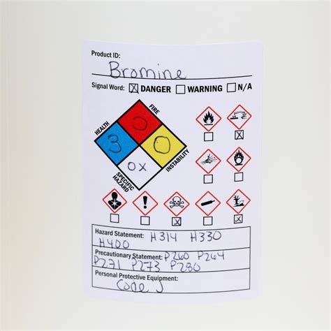 Osha Secondary Container Label Requirements