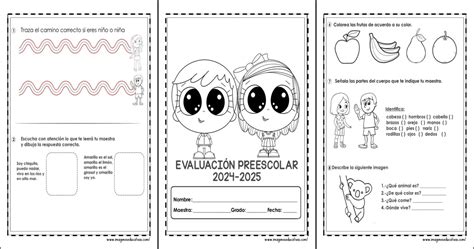 Cuadernillo De Evaluación Final 3 Años Imagenes Educativas