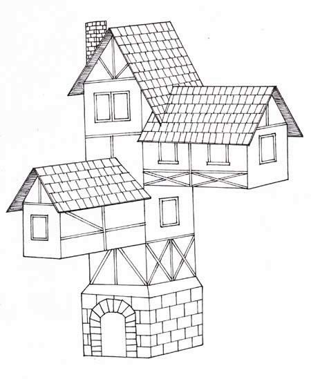 Sutori Dibujo De Escenarios 2 Cómo Dibujar Casas Y Edificios Dibujo De Casa Dibujos De