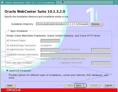 Oracle Webcenter Suite Installation Overview Oracle Trainings For Apps And Fusion Dba