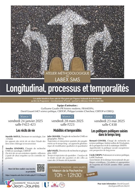 📣découvrez Le Nouveau Programme De Latelier Méthodologique 4 Du Labex Sms 🔍 Objectif