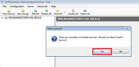 wcfstorm quickstart how to host a wcf service