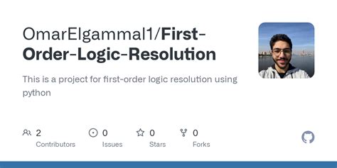 GitHub OmarElgammal First Order Logic Resolution This Is A Project For First Order Logic