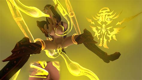 Rule 34 3d Alleria Windrunner Anal Sex Belly Bulge Breasts Double Penetration Female Light