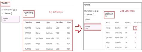 how to use power apps collection groupby