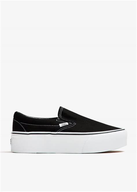 Vans Stackform Classic Slip On Sneakers For Women Black In Uae