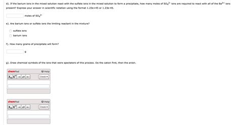 Solved You Have ML Of An Aqueous Solution That Is M Chegg Com