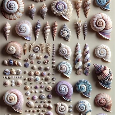 Handcrafted Periwinkle And Shell Artworks Unique Creations Ai Art Generator Easy Peasyai