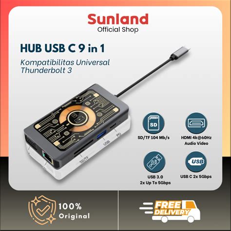 Jual Winup Hub Usb Converter Adaptor Type C Ke Multi Usb Hdmi Untuk H Docking Station
